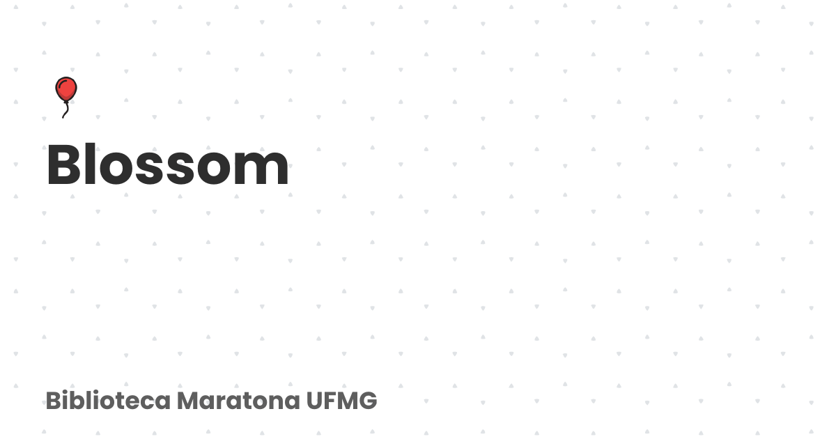 Blossom | Docs